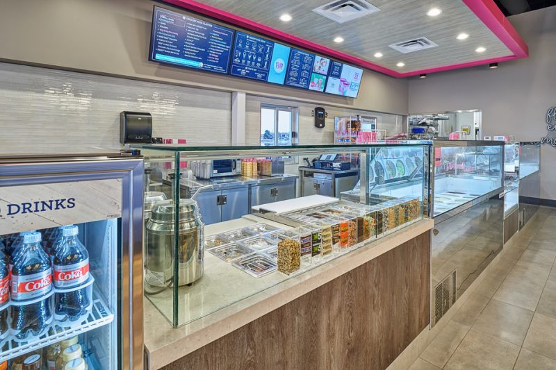 Interior Photography of Baskin Robbins - El Paso Professional Photographer