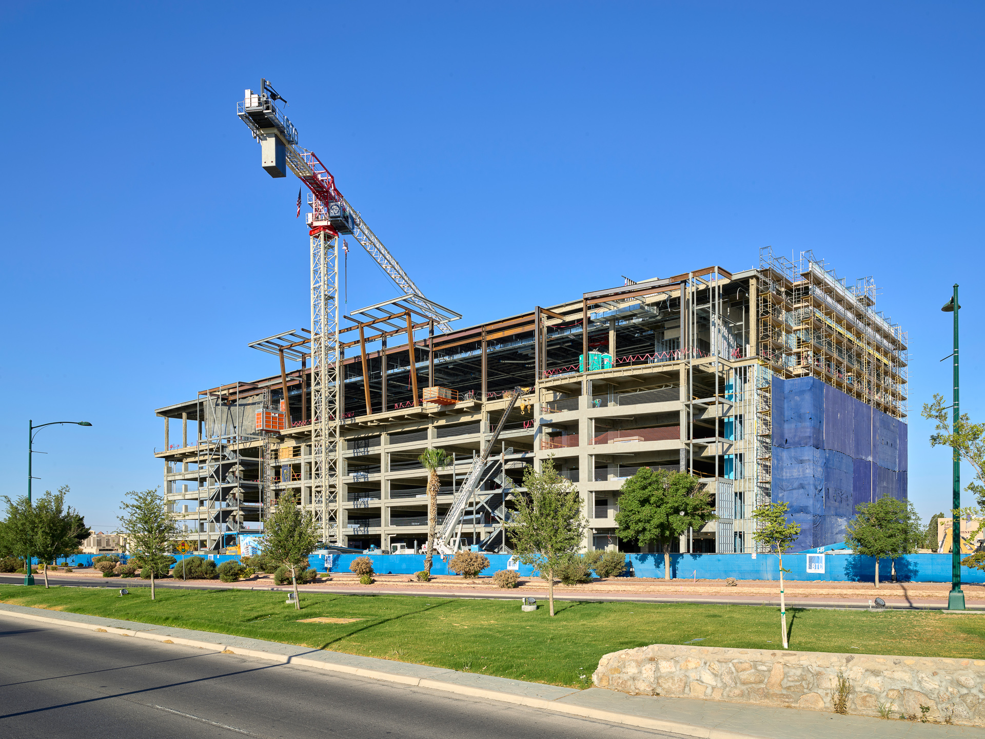 Construction Progress Photography of Starlight Event Center - El Paso ...