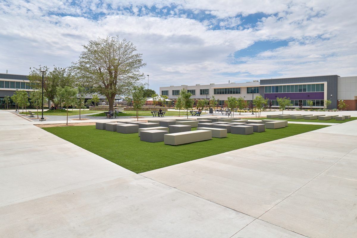 Architectural Photography of Burges High School - El Paso Professional ...