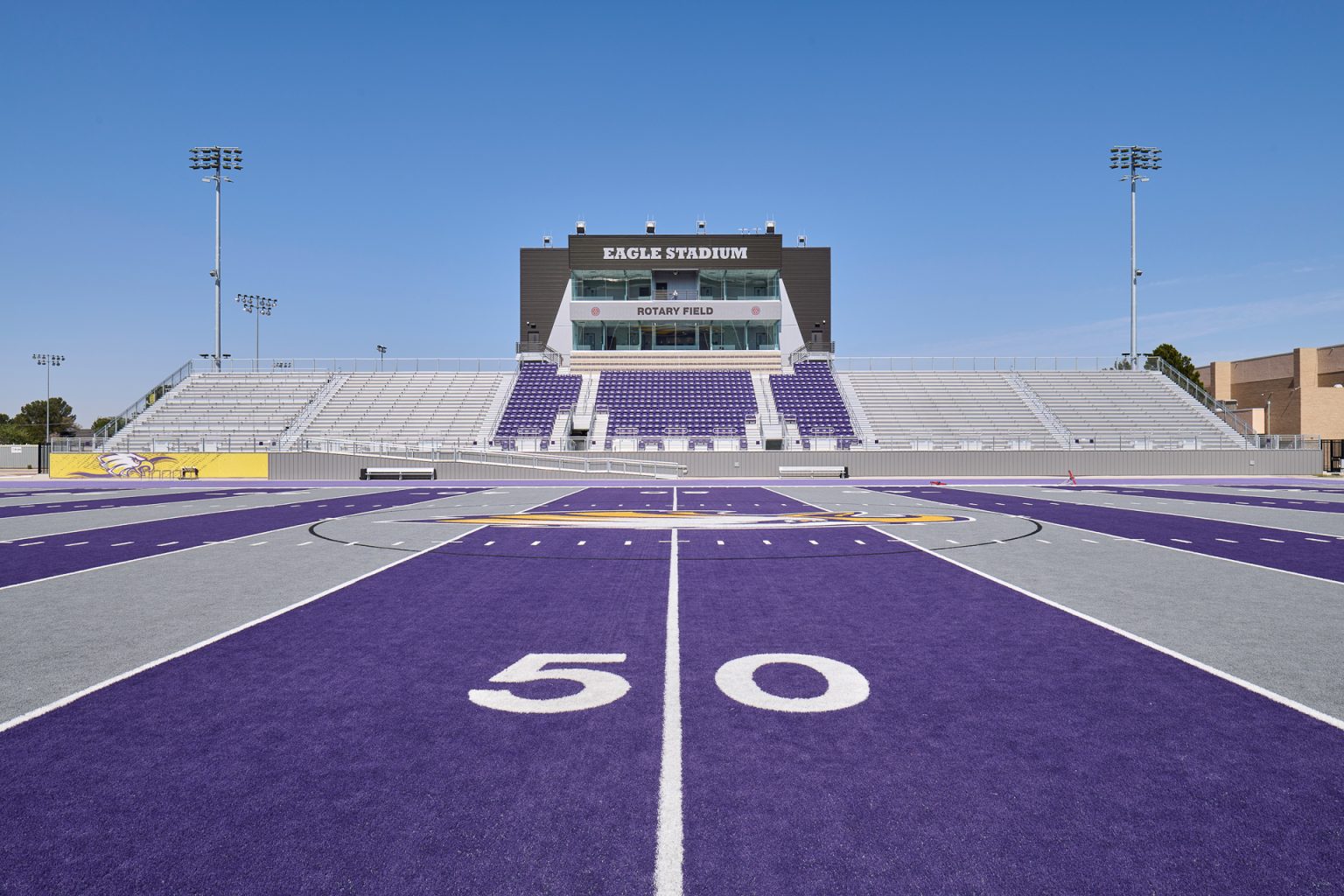 Architectural and Aerial Photography of the New Pecos High School ...