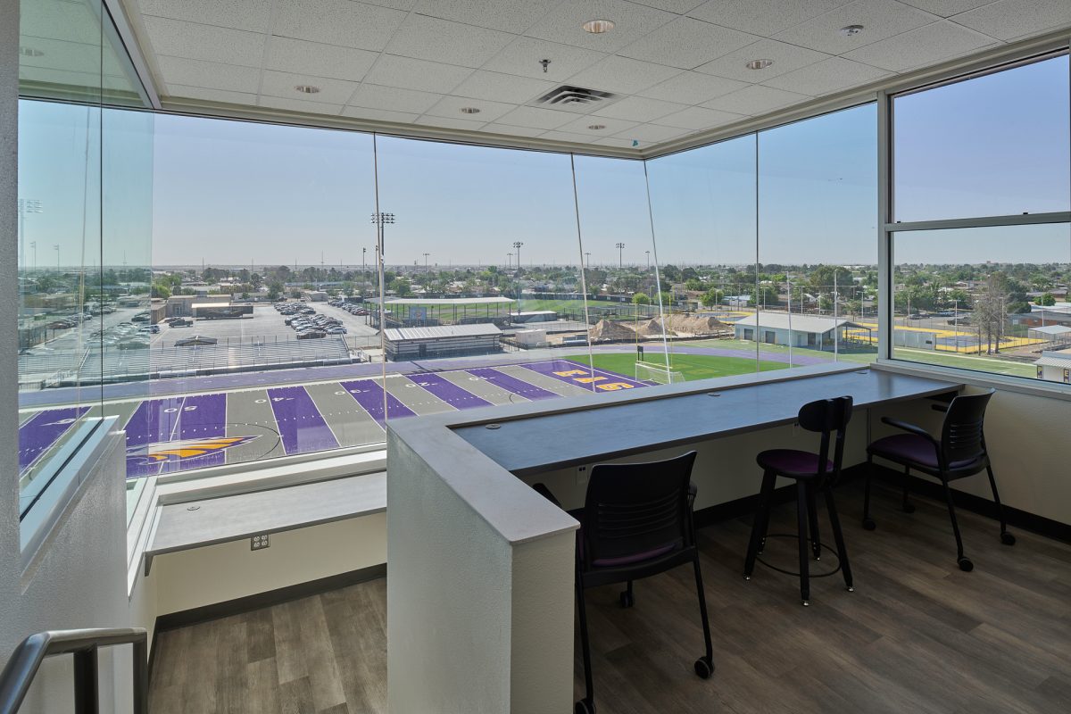 Architectural and Aerial Photography of the New Pecos High School ...