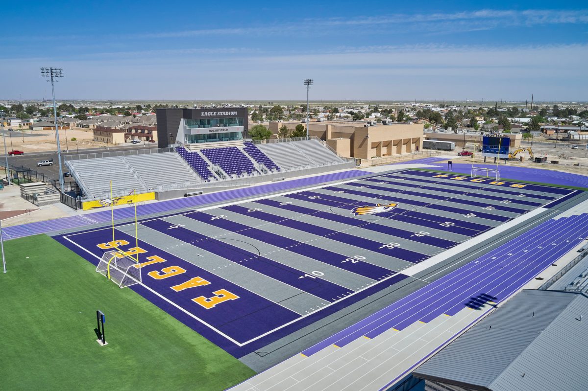 Architectural and Aerial Photography of the New Pecos High School ...